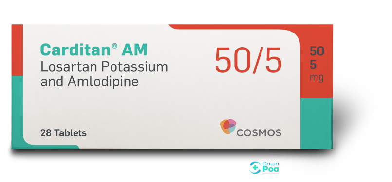 Carditan AM Tablets 28’s – DawaPoa