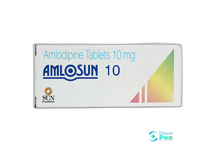 Amlosun 10mg Tablets 30’s – DawaPoa