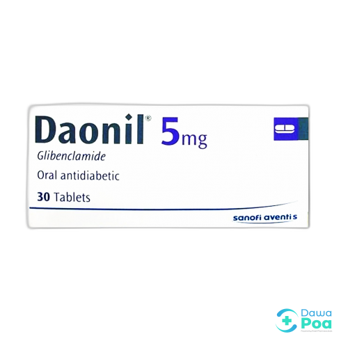 Daonil 5mg Tablets 30`s – DawaPoa