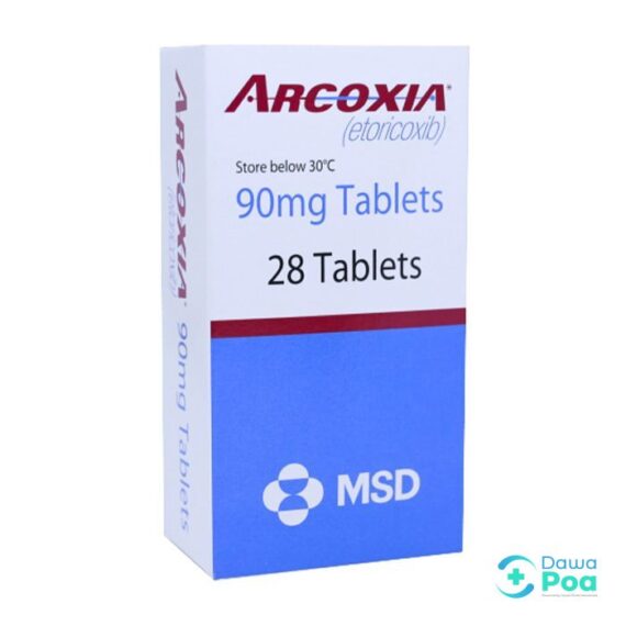 Arcoxia 90mg Tablets 28’s – DawaPoa