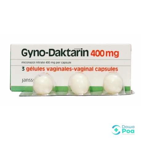 Gyno Daktarin 400mg Ovules 3`s – DawaPoa