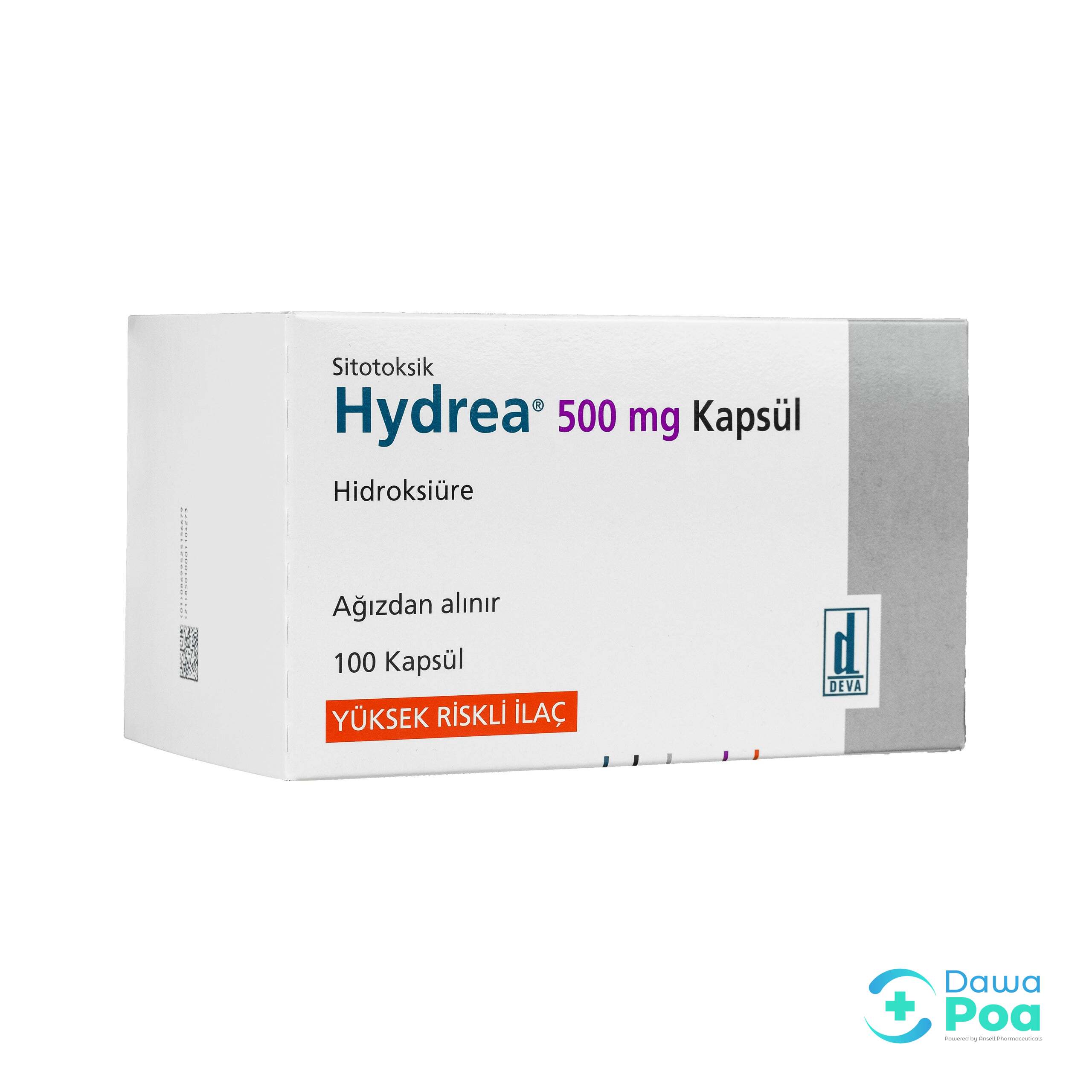 Hydrea 500mg Caps 100`s – DawaPoa